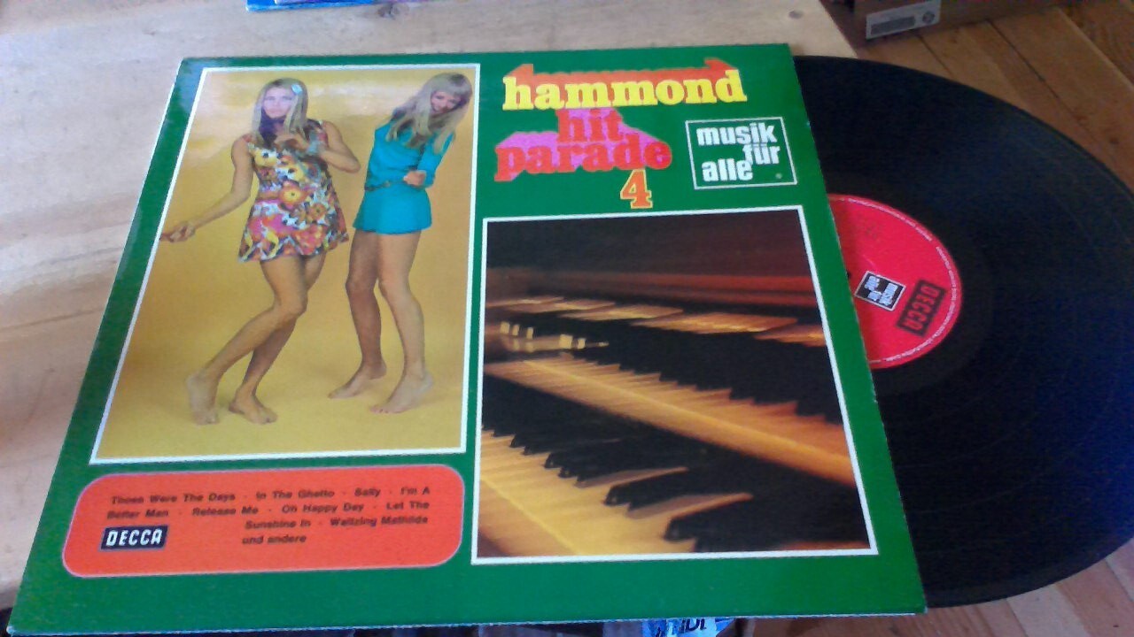 NILS TIBOR -HAMMOND HIT PARADE VOL. 4 GERMAN DECCA LP vg+ | eBay