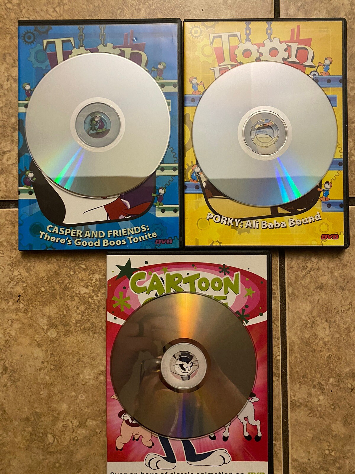 Classic Cartoon 3 DVD Lot Toon Factory, Cartoon Craze, Cartoon All ...