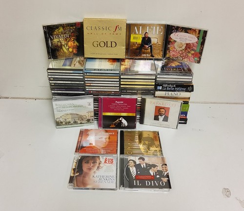 81 x Classical CD JobLot - Jenkins Il Divo Bach Chopin Mozart Vivaldi ...