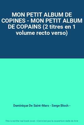 MON PETIT ALBUM DE COPINES - MON PETIT ALBUM DE COPAINS (2 titres en 1 ...