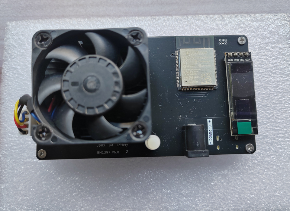 Bitaxe DIY Solo Bitcoin Lottery Asic Miner BM1397AG Chip With 320G/S ...