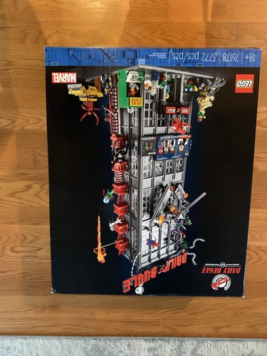 LEGO Marvel Super Heroes: Daily Bugle (76178) EMPTY BOX ONLY! | eBay