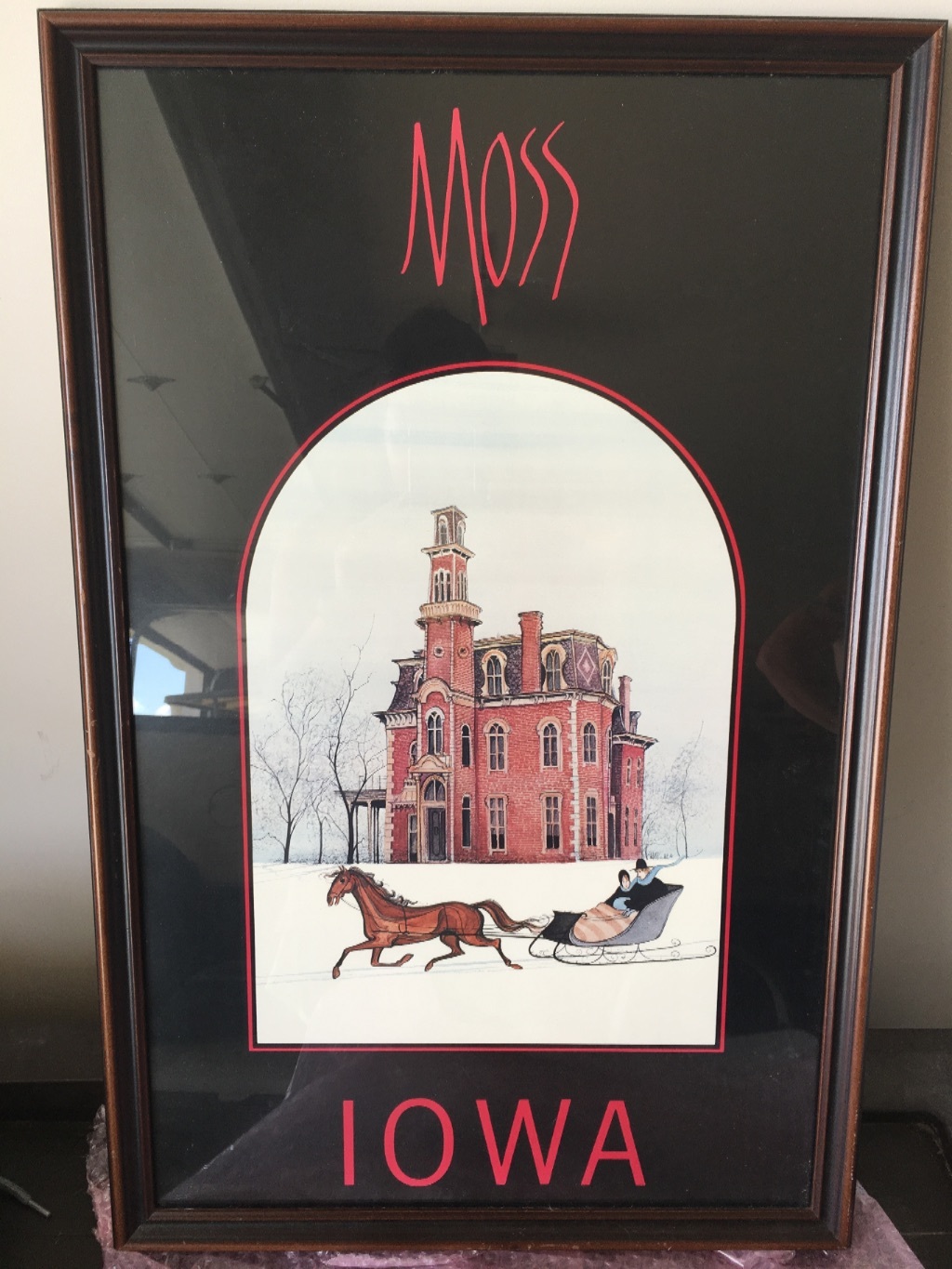 Moss Iowa print | eBay
