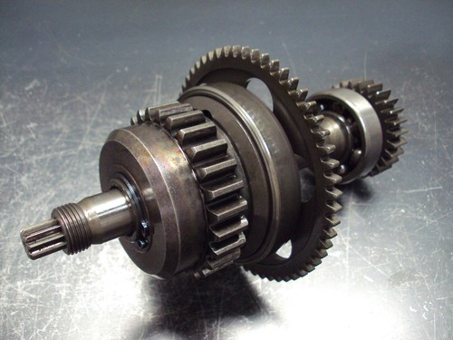 1991 91 KAWASAKI ZX600 600 BULLET BIKE ROAD ENGINE STARTER GEAR SHAFT ...