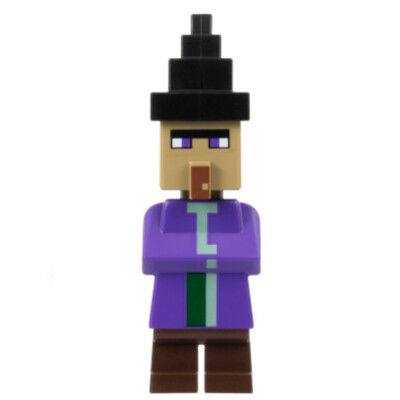 new LEGO Minecraft Witch Minifig - Detachable Plain Hat | eBay