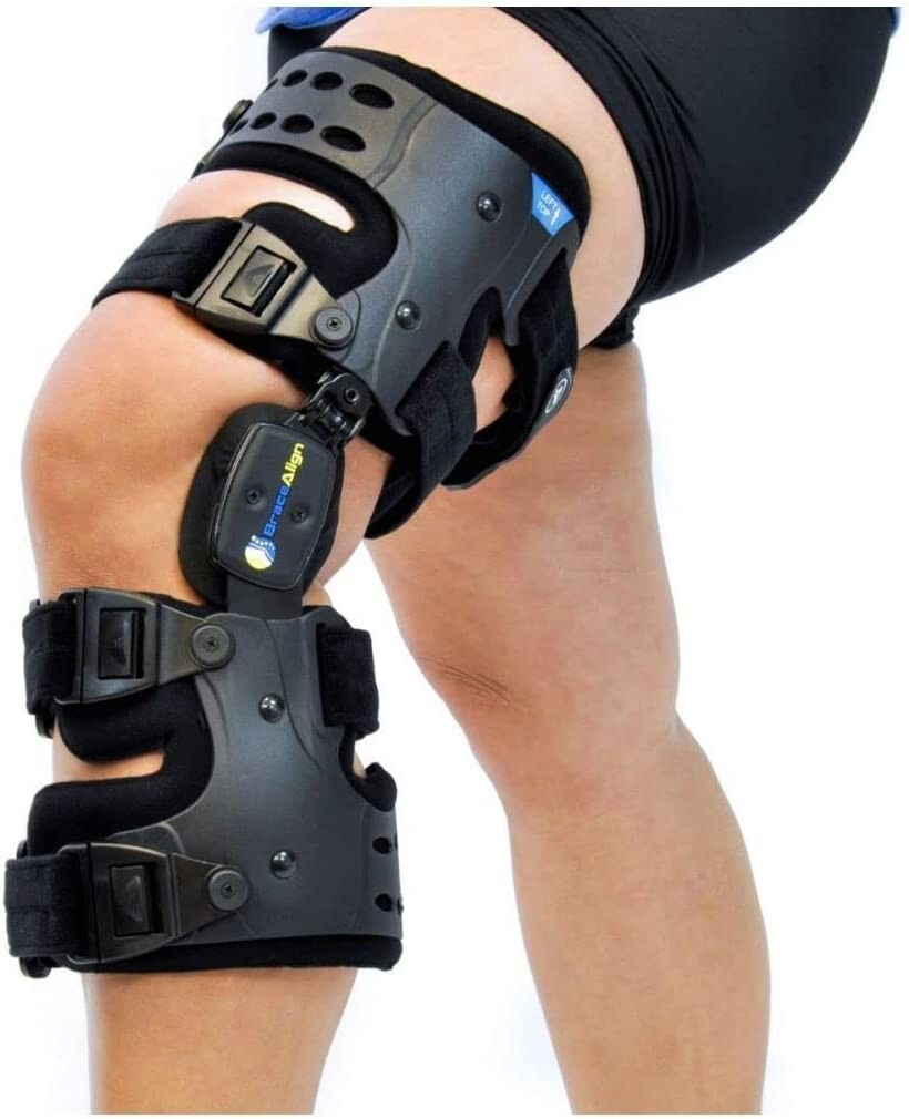 Osteoarthritis Unloader Adjustable Knee Brace ROM Stabilizing L1851 and ...