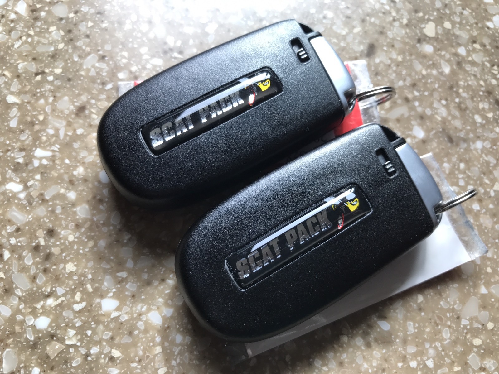 Scat Pack Challenger/Charger Key Fob Badges (set of 2) | eBay