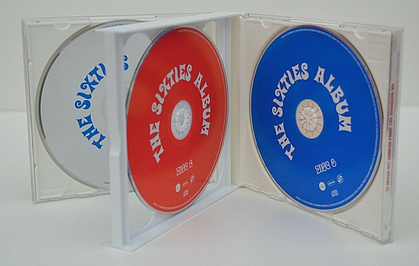 THE SIXTIES ALBUM: 3 CD FATBOX SET - 75 SMASH HIT SINGLES FROM THE ...