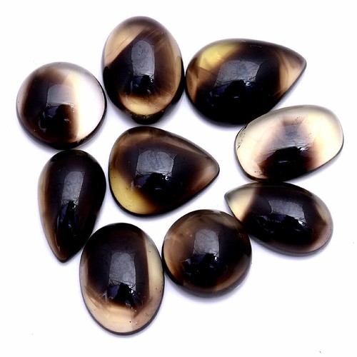 91.00 Cts Natural Lemon Bio Quartz Cabochon Untreated Loose Gemstones ...