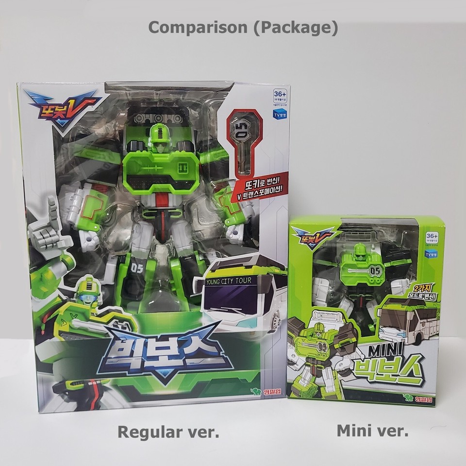 TOBOT MINI Police Car Transformer Robot "Ssen" Action Toy Mini Ver ...