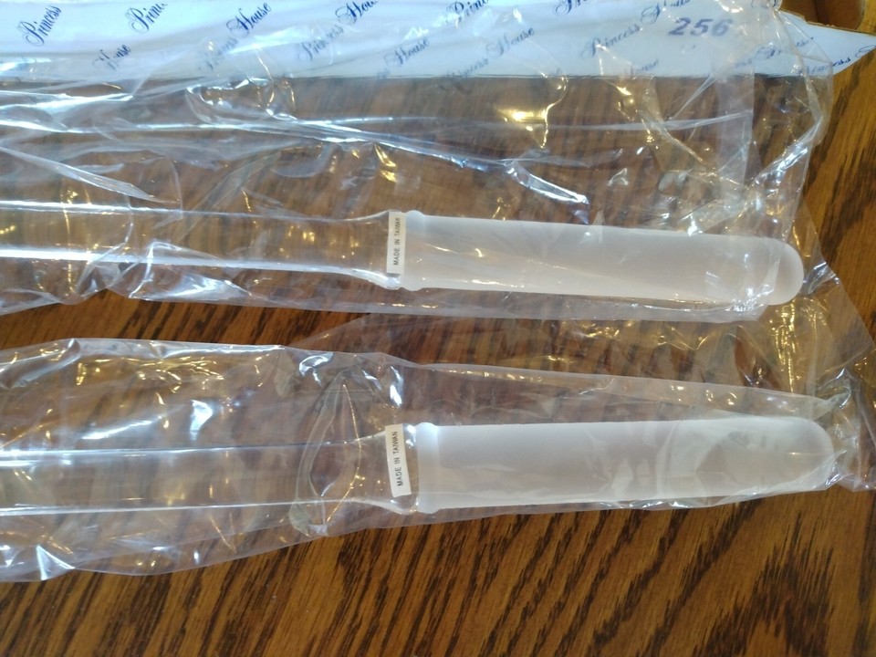 Princess House Acrylic Salad Servers, New Open Box 2561 | eBay