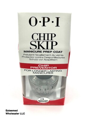 OPI Chip Skip Manicure Prep Coat Chip Preventor 0.5oz | eBay