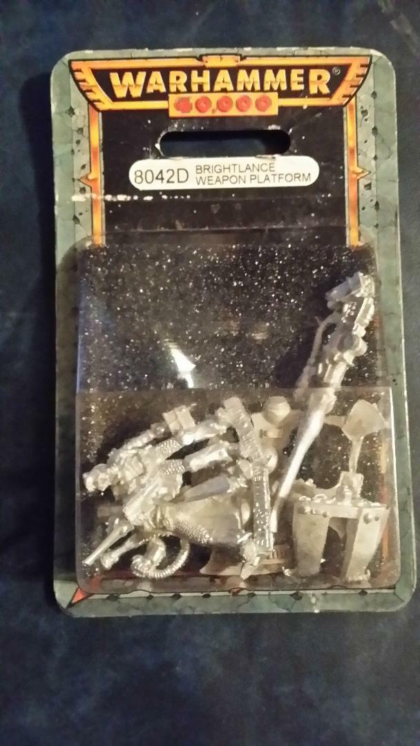 Games Workshop 40k Eldar Bright Lance Weapon Platform Pack New 8042D | eBay