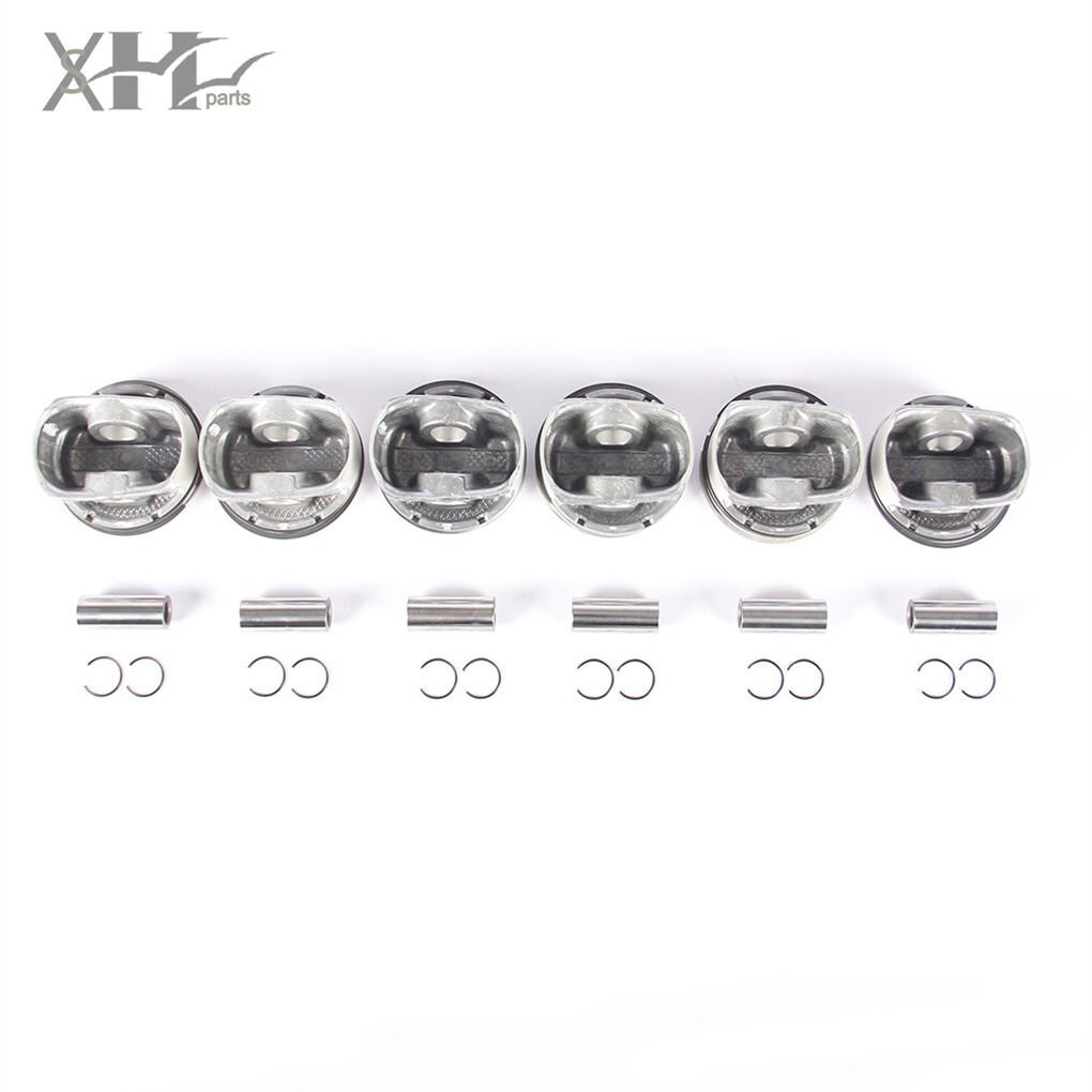 3.0L Piston & Ring Kit φ 20mm Kit Fit For BMW 325i 525i X3 Z4 ...