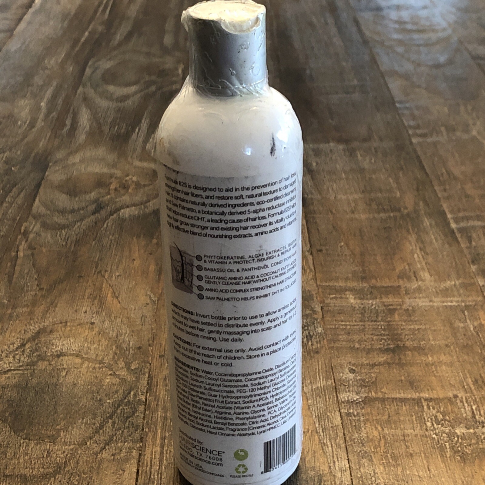 Hair Science Formula 82S Anti Hair Loss Shampoo and Conditioner with ...