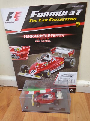 1/43 F1 FORMULA 1 CAR COLLECTION - 1977 FERRARI 312T2 NIKI LAUDA CAR #2 ...