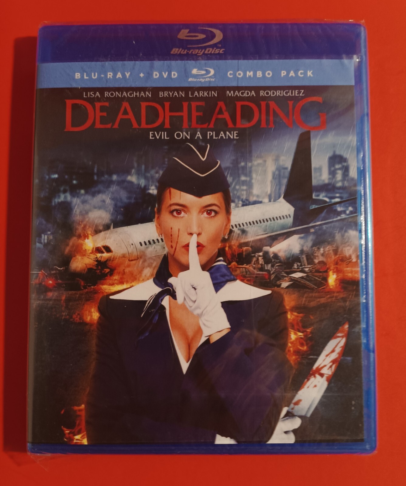 DEADHEADING EVIL ON A PLANE(BLU- RAY+DVD COMBO) BRAND NEW SEALED FREE ...