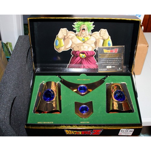 Dragon Ball Z Super Broly Collectors Box Set Replica Jewelry Exclusive ...