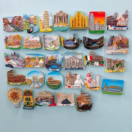 Italy Landmarks Refrigerator Magnets Home Decor Fridge Stickers ...