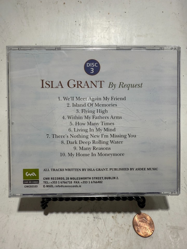 Isla Grant - Isla Grant By Request (Disc 3) **RARE CD ALBUM** IRISH ...