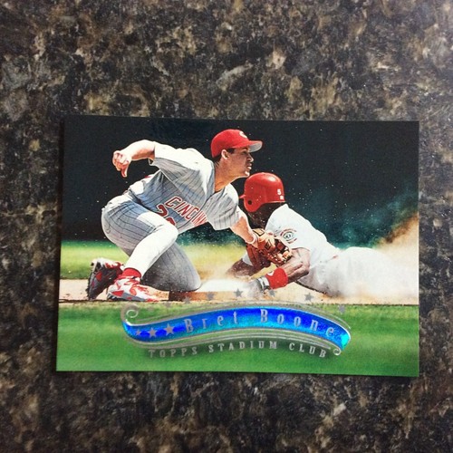 1997 Topps Stadium Club #170 Bret Boone Cincinnati Reds | eBay