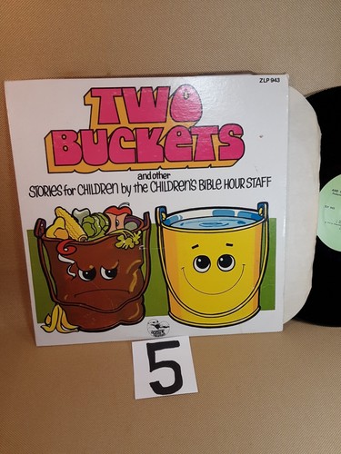 Two Buckets Stories For Children Vinyl Record Singcord 1975 Rare Vintage | eBay