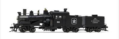 Heisler Steam Locomotive St. Regis Paper Company #91 3-Truck Model HO ...