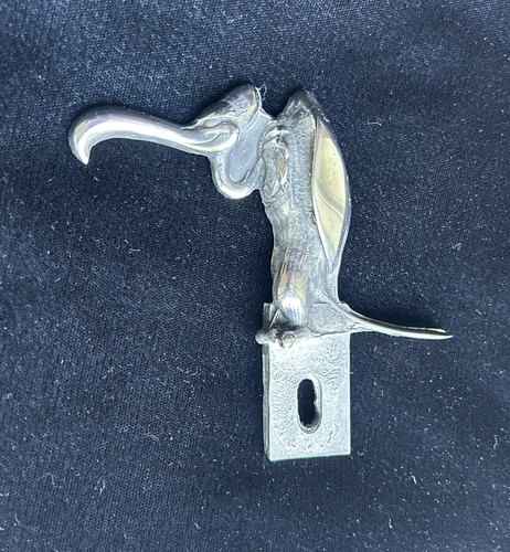 Solid pewter "old buzzard" license plate topper - Vulture plate topper ...