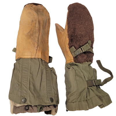 Army Gloves Original US Arctic Extreme Cold Weather Work Mittens Wool ...