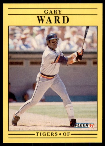 1991 FLEER GARY WARD DETROIT TIGERS #356 | eBay.de