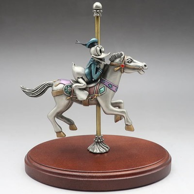 Disney Donald Carousel Pewter Figure Donald Carousel Ride Limited to ...