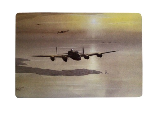 Avro Lancaster bomber print by Robin Smith 1987 | eBay UK
