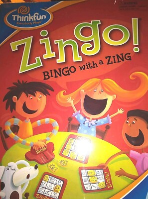 Think Fun Zingo! Bingo with a Zing. Ages 4 & up Brand NEW | eBay
