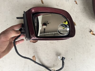 07-12 Mercedes GL450 GL550 X164 Burgundy Passenger Side Mirror ...