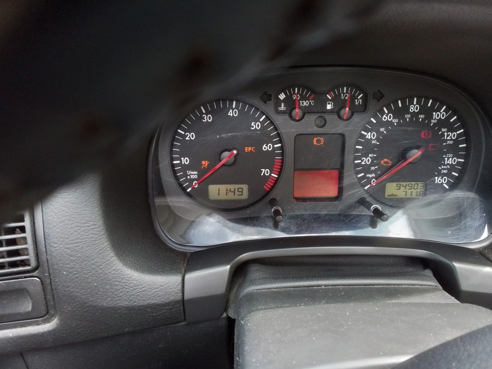 Golf Mk4 Genuine R32 Rear Bumper Skirts Led Lights 2.3 V5 Just Had Part ...