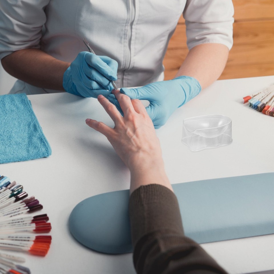 6 Pcs Dip Powder Storage Organizer Nail Dipping Container Accessories ...