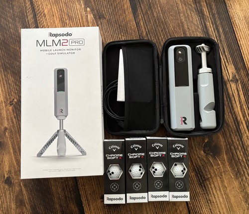 Rapsodo MLM2 Pro Golf Launch Monitor + 12 New Callaway Balls *MINT ...
