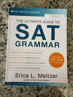 BRAND NEW THE CRITICAL READER ULTIMATE GUIDE TO SAT GRAMMAR FIFTH ...