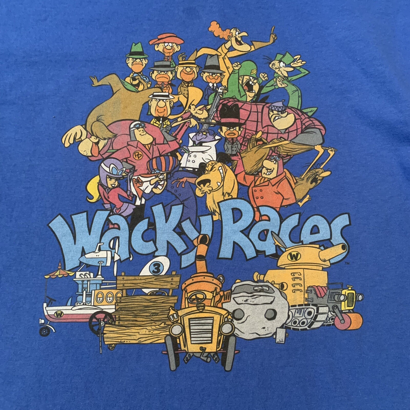 Vtg DASTARDLY MUTTLEY WACKY Races Tee Shirt Hanna Bar… - Gem