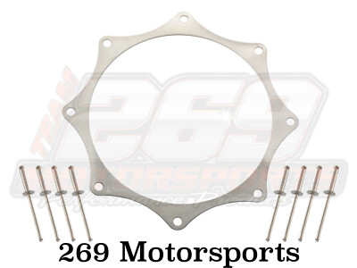 Stainless Exhaust Trim Ring for 4" Exhaust w/ Rivets Turbo Supercharger ...