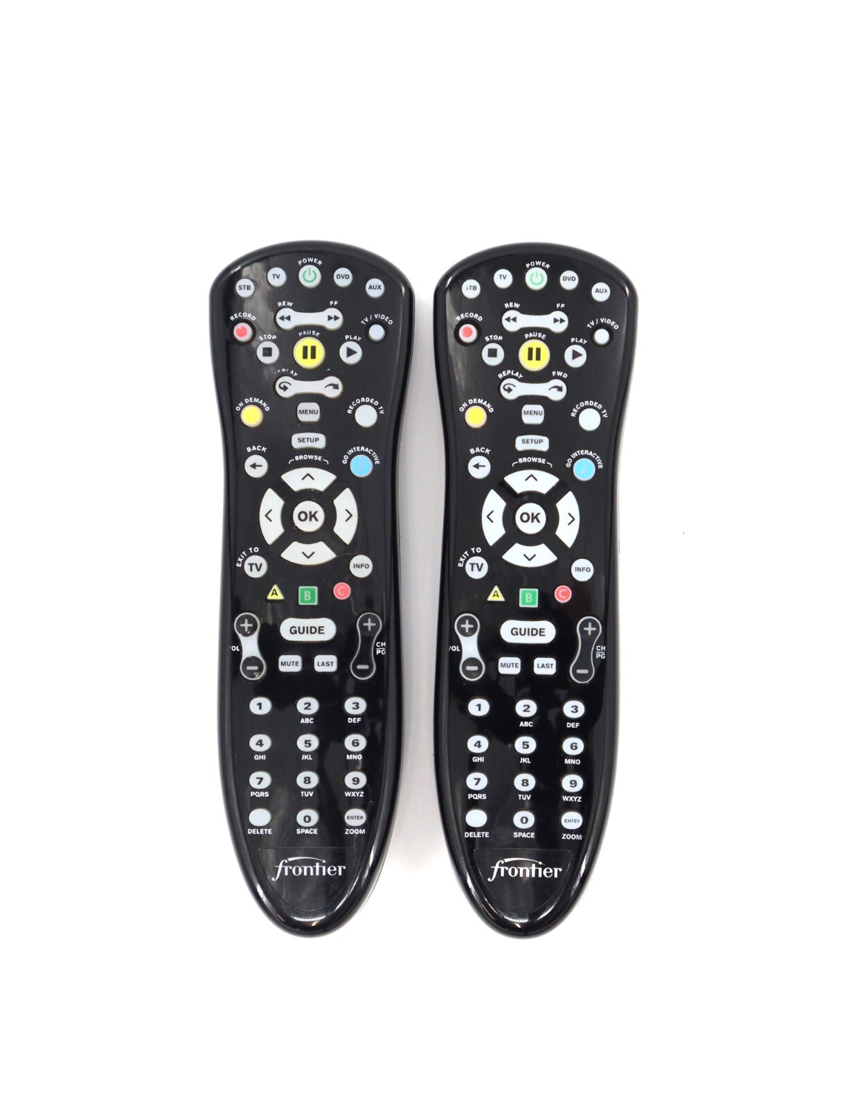 2 x Frontier MXV4 Formerly Verizon Fios Remote Control For Receivers ...