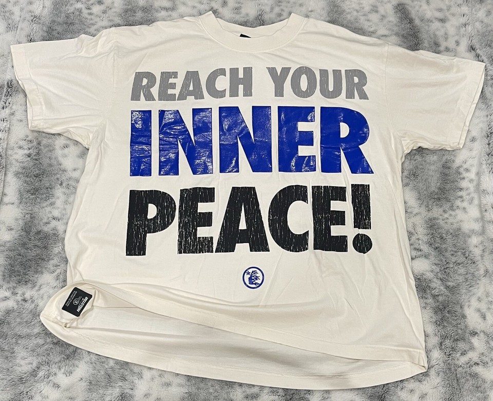Hellstar Reach Your Inner Peace T-shirt Cream Capsule 10 Size X-Large ...