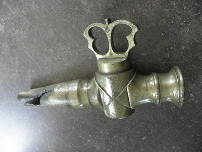 antique BARREL SPIGOT old wine french tap Sieve faucet antic Bronze ...
