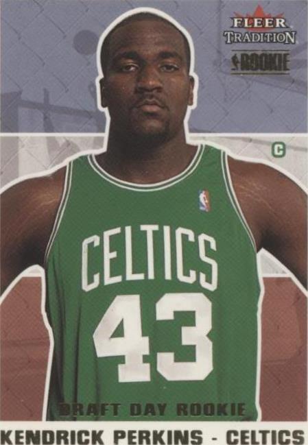 2003-04 Fleer Tradition - Kendrick Perkins #287 Draft Day Rookie /375 ...