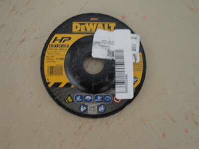 Dewalt Grinding Wheel 4 1/2 x 1/4 x 7/8 for Metal w Angle Grinder ...