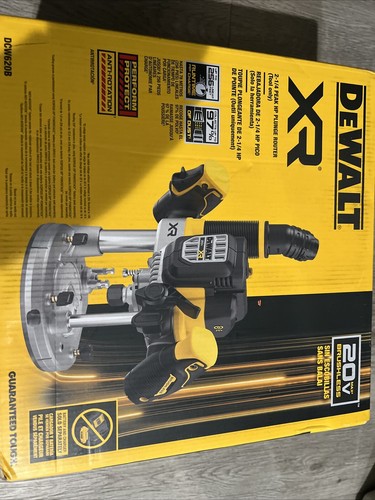 Dewalt 20V Max Xr 2-1/4 Peak Hp Plunge Router DCW620B (Bare Tool) New ...