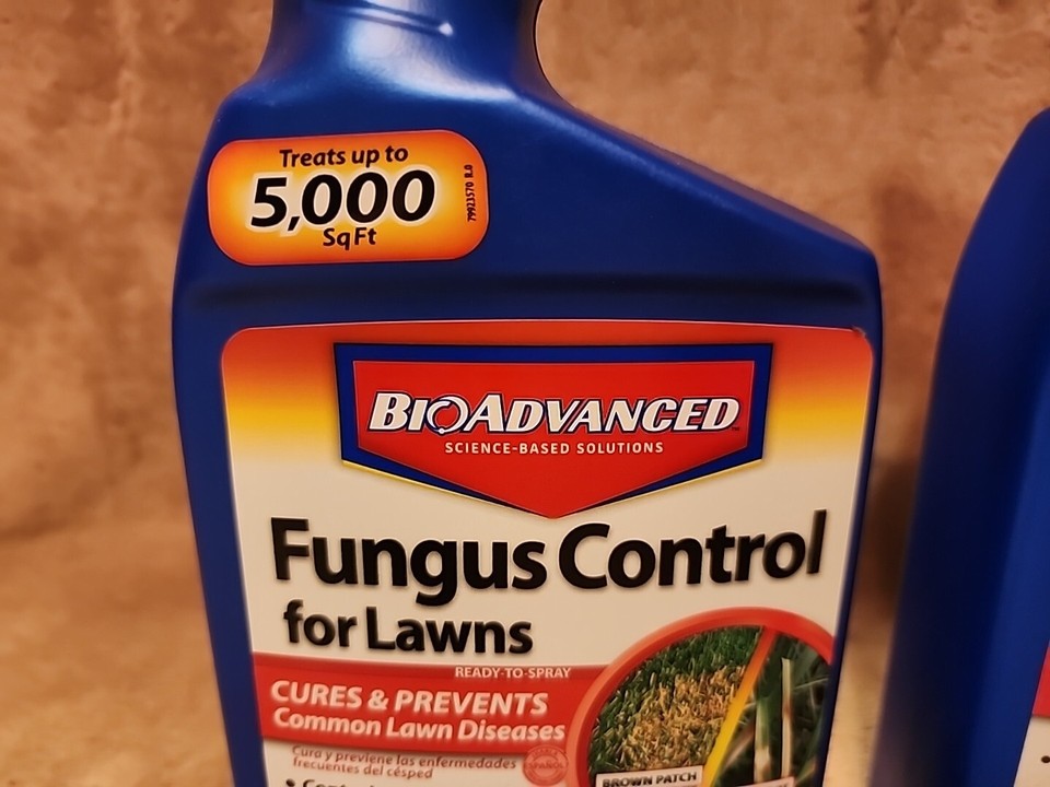 Lot of 2: BioAdvanced Fungus Control For Lawns 32 oz | eBay