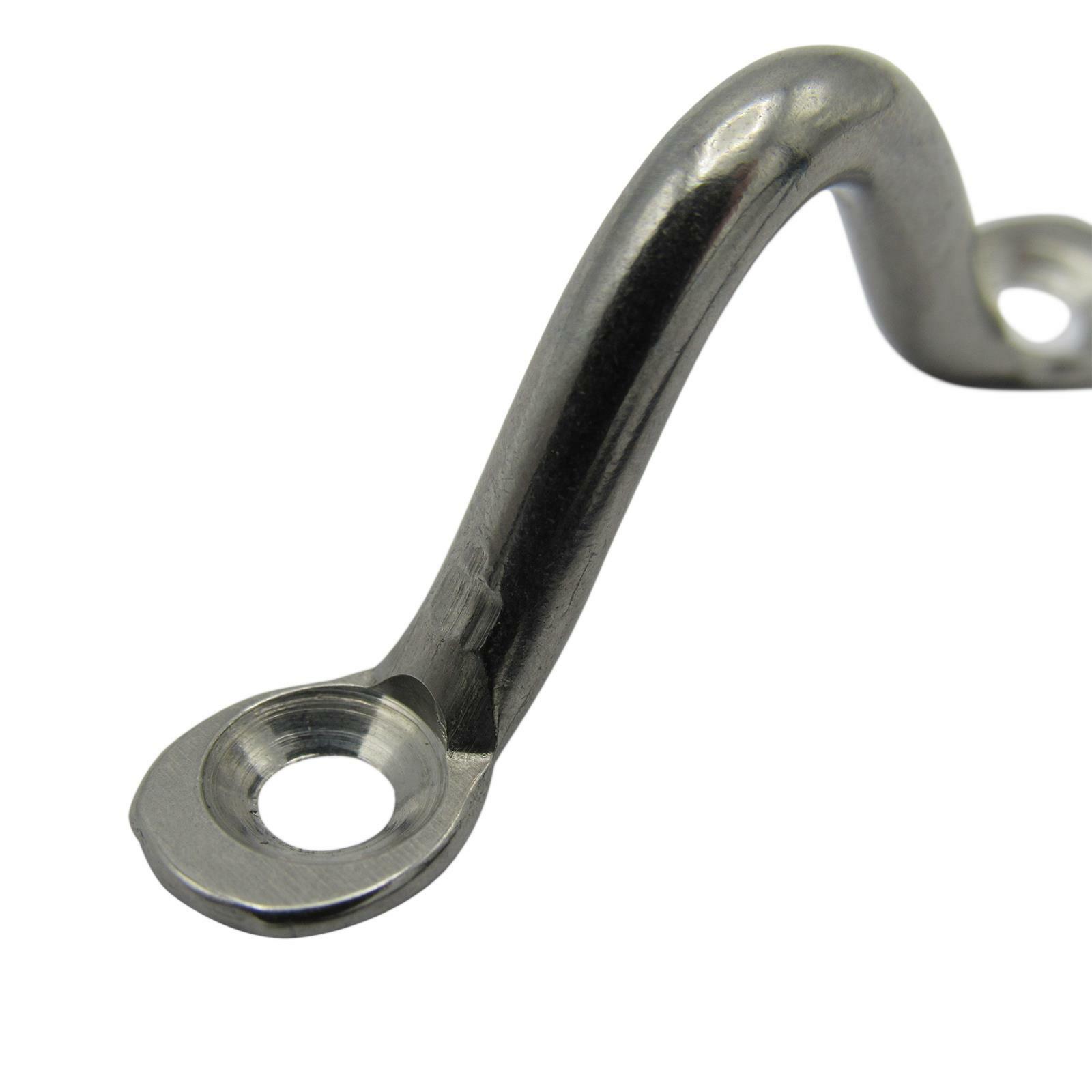 Wire Eye Strap Stainless Steel 4MM (Lacing Marine Tie Down Loop) | eBay UK