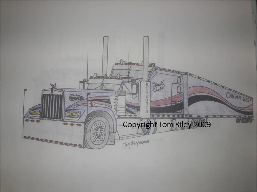 Kenworth Drawing
