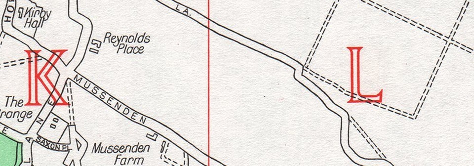 KENT. Sutton at Hone South Darenth Horton Kirby Farningham. Pre-M25/M20 ...